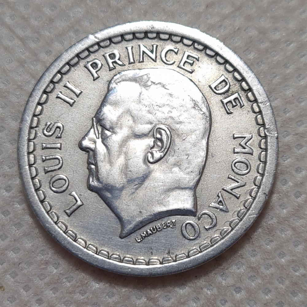 Monakas 1 frankas 1943