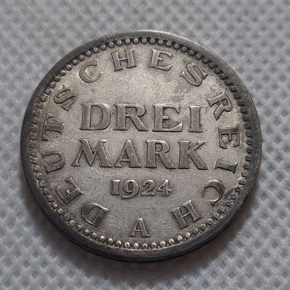 Vokietija 3 Markės 1924A