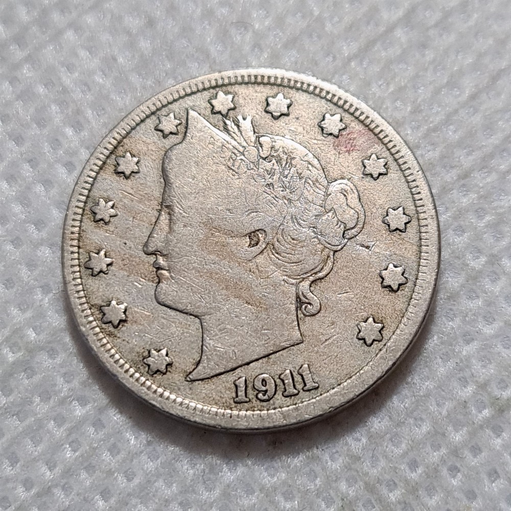 JAV 5 centai 1911
