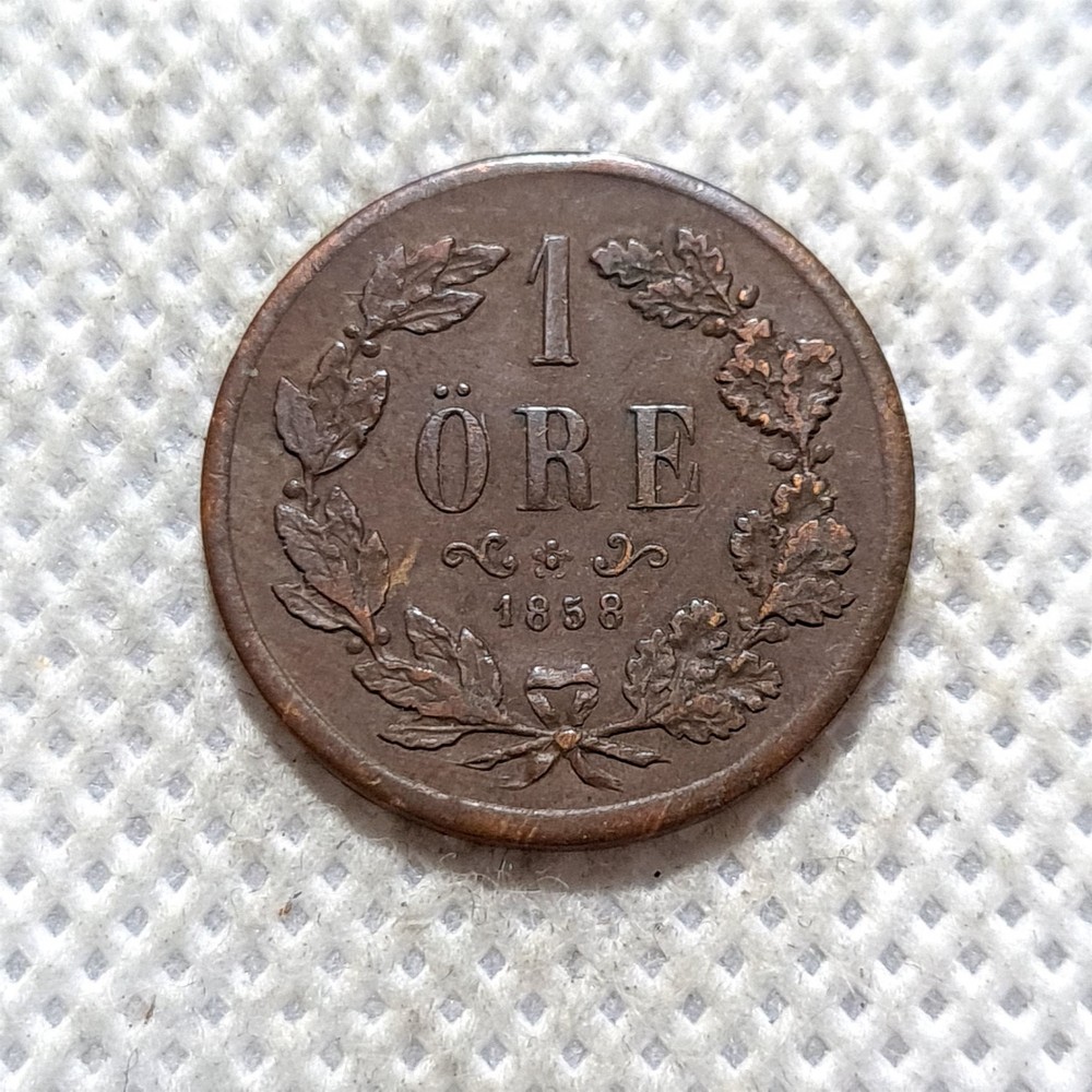 Švedija 1 erė 1858