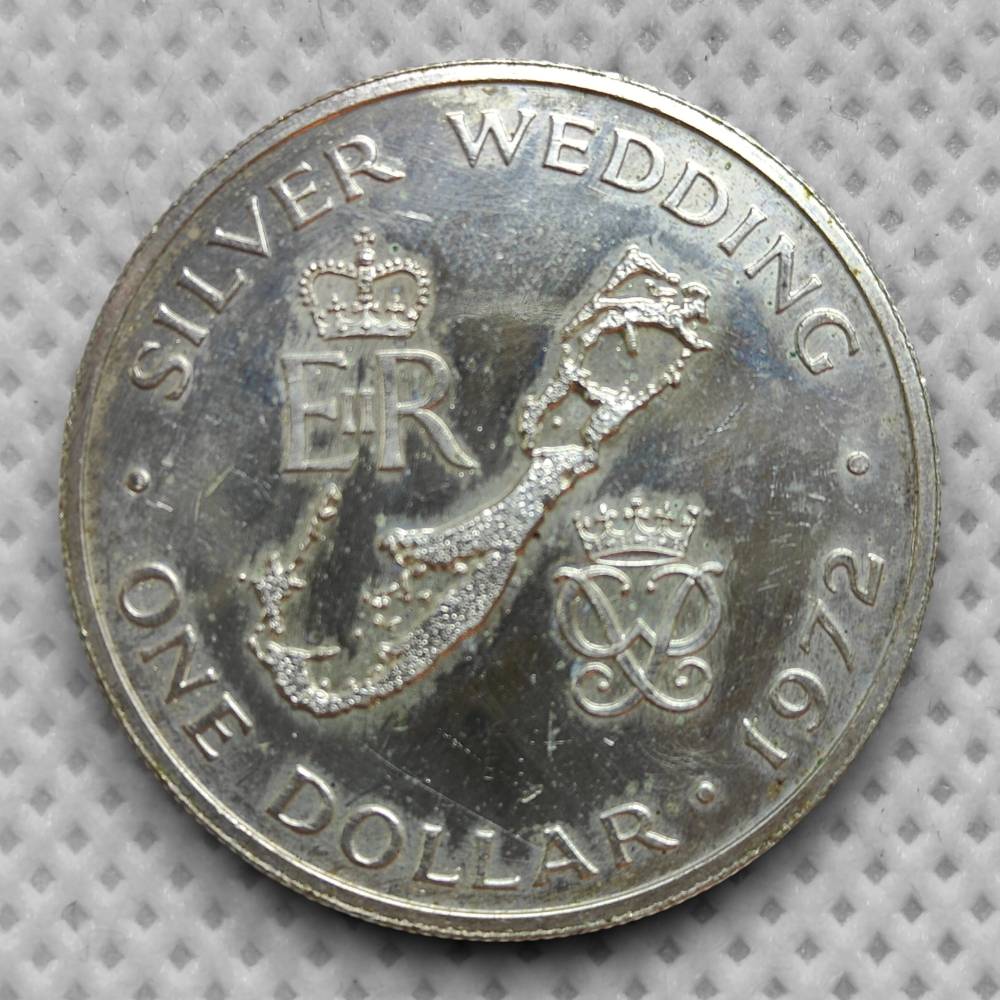 Bermudai 1 doleris 1972 0.925 PROOF